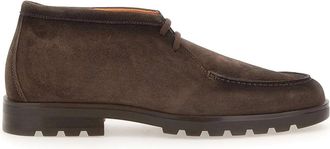 Santoni Heren Rock - Gr. UK_7_5 - in Braun