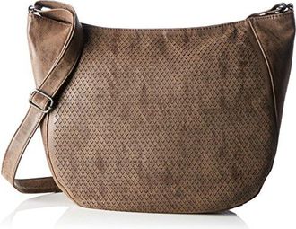 s.Oliver 39.609.94.7794, Sac a main femme - Marron - Braun (cognac 8768), 31x29x12 cm (B x H x T)