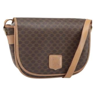 Celine Sac bandouli&egrave;re vintage Pre-owned - Femme - Pre-owned - Brun - Taille: ONE Size