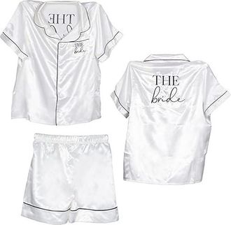 Ginger Ray Pyjamas-The Bride XL, Blanc, Femme