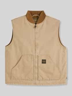 Levi's Regular Fit Outdoor-Weste aus reiner Baumwolle mit aufgesetzten Taschen