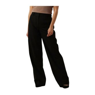 Fiveunits Wide Leg Hose - - Trousers - Damen - Schwarzk - W33