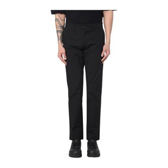 Carhartt Work in Progress Homme, Pantalons, Noir, Taille: W32 Pantalon Cargo Noir avec Plusieurs Poches