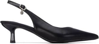 Xti Escarpins Femme Noir - Chaussures Confortables et polyvalentes - Mode d&eacute;contract&eacute;e - Mod&egrave;le 14535901 (Taille36)