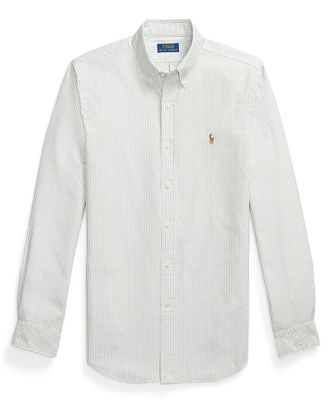 Ralph Lauren Oxfordhemd mit Streifenmuster, Custom Fit in