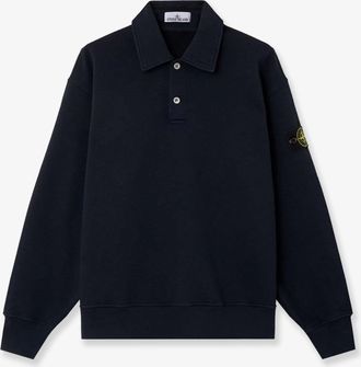 Stone Island Oversized cotton polo shirt - STONE ISLAND - gender_Man
