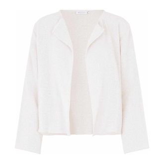 Masai Jet Stream Jacke in Gewebter Qualit&auml;t - - Knitwear - Damen - Wei&szlig; - S