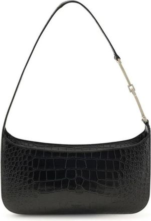 Tom Ford Kleine Kroko-Pr&auml;gung Schultertasche - - Bags - Damen - Schwarzk - ONE SIZE
