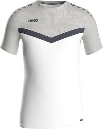 Jako Jako Shirt Iconic, Blanc/Gris Clair/Anthracite Clair, 3XL Hommes