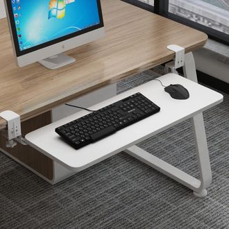 Generic Ergonomische Mausplattform, ergonomische Schreibtischverl&auml;ngerung - verstellbare, ansteckbare Tastaturablage und Armlehne, ausziehbare Ablage mit Hand