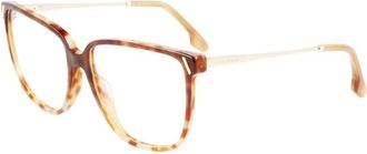Victoria Beckham Femme, Accessoires, Brun, Taille: ONE Size Monture de Lunettes en Ac&eacute;tate