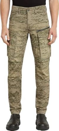 G-Star Homme Pantalon Rovic Zip 3D Regular Tapered, Multicolore (Light toggee Shadow Camo D02190-D581-H175), 36W / 38L