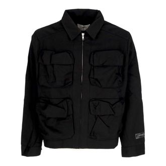 Arte Veste Homme 3d Poches Nylon Veste Noir - Homme - Vestes - Noir - Taille: XL