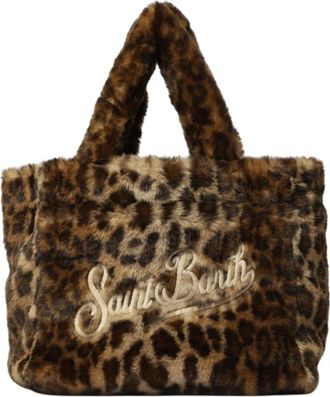 MC2 Saint Barth Femme, Sacs, Brun, Taille: ONE Size Colette Soft Fur Hand Bag