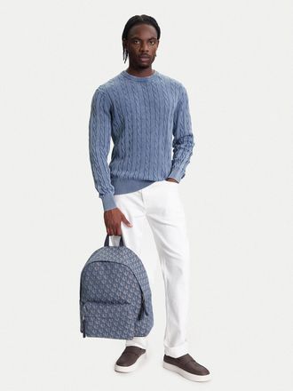 Calvin Klein Jeans Rucksack Calvin Klein Jeans Unstructured Monogram Backpack 4 LV04G3116G Blau