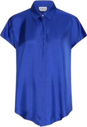 Marella Femme, Blouses et Chemises, Bleu, Taille: 38 FR Shirt