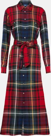 Polo Ralph Lauren Hemdblusenkleid aus einem Baumwollgemisch