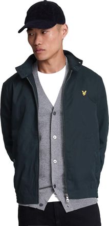Lyle & Scott Herren Blouson Jacke | British Classic | Harrington mit Tartan Innenfutter