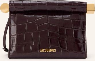 Jacquemus Jacquemus Clutch Le Sac Rond Carre rot
