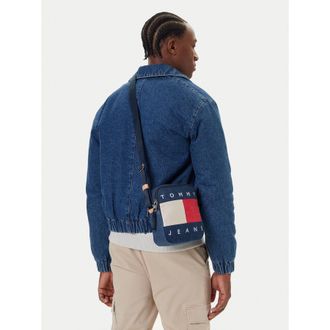 Tommy Jeans Umh&auml;ngetasche Tommy Jeans Tjm Archive Denim Reporter AM0AM13814 Blau