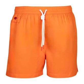 Kiton Homme, Maillots de bain, Orange, Taille: XL Swim Trunks Regular Solid