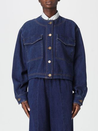 Forte_Forte Jacke FORTE FORTE Damen Farbe Blau