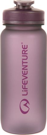 Lifeventure 650 ml Tritan Wasserflasche für Fitness, Wandern, Camping, Outdoor-Sport, aus BPA-freiem Material, auslaufsicher, Klappdeckel, mit Griff