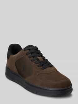 Polo Ralph Lauren Sneaker aus echtem Veloursleder Modell MASTERS