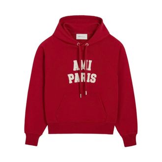 Ami AMI Paris Pullover - - Sweatshirts & Hoodies - Herren - Rot - XL