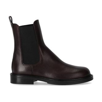 Guglielmo Rotta Burgunder Chelsea Boot mit Elastischer Zunge - - Shoes - Damen - Rot - 37 1/2 EU