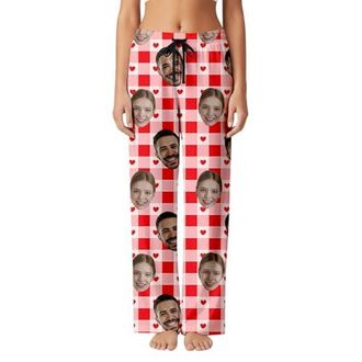 Generic Pantalon de loisirs unisexe avec taille &eacute;lastique douce et confortable pour un ajustement d&eacute;contract&eacute; - Id&eacute;al pour la maison., Rose, XXL