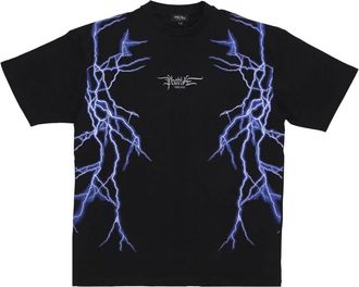 Phobia Archive Homme, Tops, Noir, Taille: XL New Lightning Tee