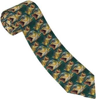 Generic Cravate Motif Imprim&eacute; De P&ecirc;che Fine Necktie &Eacute;troit Cravate DAffaires Pour Mariage Affaires F&ecirc;te