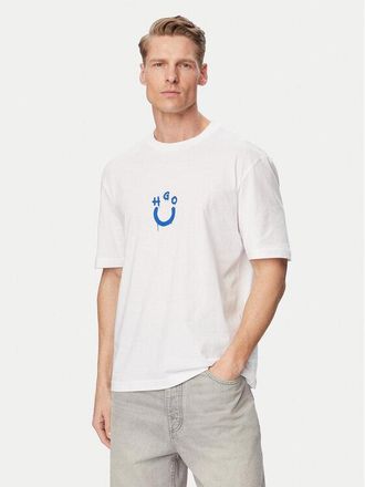 HUGO BOSS T-Shirt Norizom 50560112 Wei&szlig; Regular Fit
