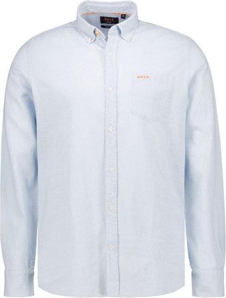N.Z.A. Herren Hemd blau