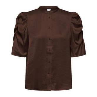 Ichi Ichi - Blouses & Chemises - Femme - Blouses et Chemises - Brun - Taille: 46 FR