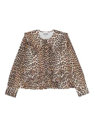Ganni Chemise - Marron