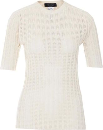 Fabiana Filippi Femme, Pulls, Beige, Taille: 40 FR Tricots