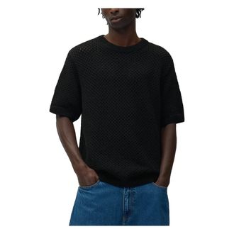 Arte Homme, Tops, Noir, Taille: S Crochet T-shirt