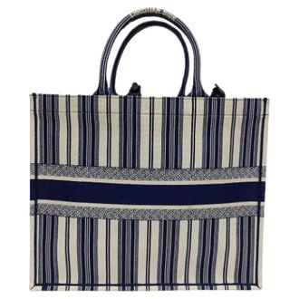 Dior Pre-owned Baumwolltasche - - Pre-owned - Damen - Blau - ONE SIZE