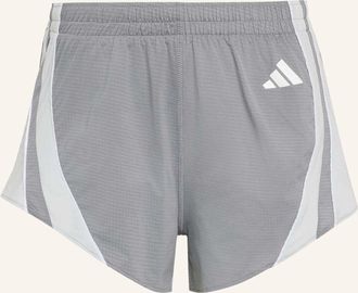 adidas Adizero Archive Laufshorts grau