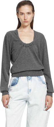 Maison Margiela Twisted Knit Crewneck Sweater