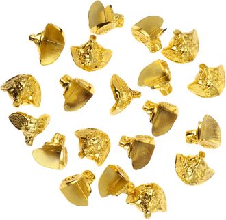 SOLUSTRE Anneome 20 Stück Teiliges Retro Möbel eckschutz aus Kunststoff Dekorative Holzbox Beine Vintage Schmuckkasten Füße Schützende Möbelfüße für Holzkisten