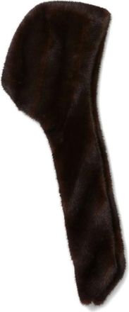 Claudie Pierlot cagoule en fourrure artificielle - Marron