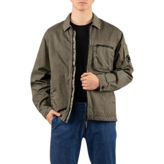 C.P. Company Overshirt - - Jackets - Herren - Gr&uuml;n - S