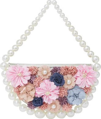 Mymo Handtasche Handtasche Frauen Mehrfarbige Perle