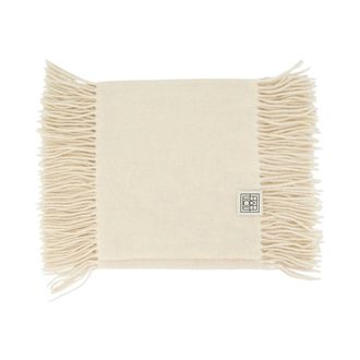 Toteme Kaschmirschal mit Quasten - - Accessories - Damen - Beige - ONE SIZE