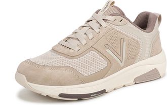 Vionic Damen Walk Strider Knit Schn&uuml;rschuhe, Beige, Mittel, EU 36.5