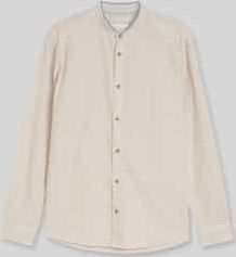 Tom Tailor Regular Fit Freizeithemd aus Leinen-Baumwolle-Mix