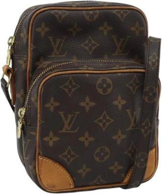 Louis Vuitton Sac bandouli&egrave;re Louis Vuitton doccasion Amazon - Femme - Pre-owned - Brun - Taille: ONE Size